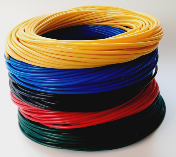 Colored PTFE tube - PTFE Tube Shop - 40 diameters on stock